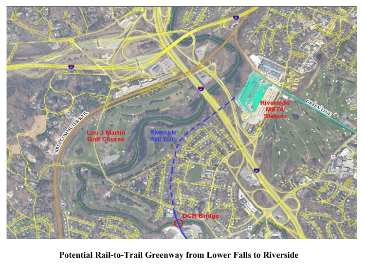 Rail-to-Trail Greenway Proposed - Newton Conservators