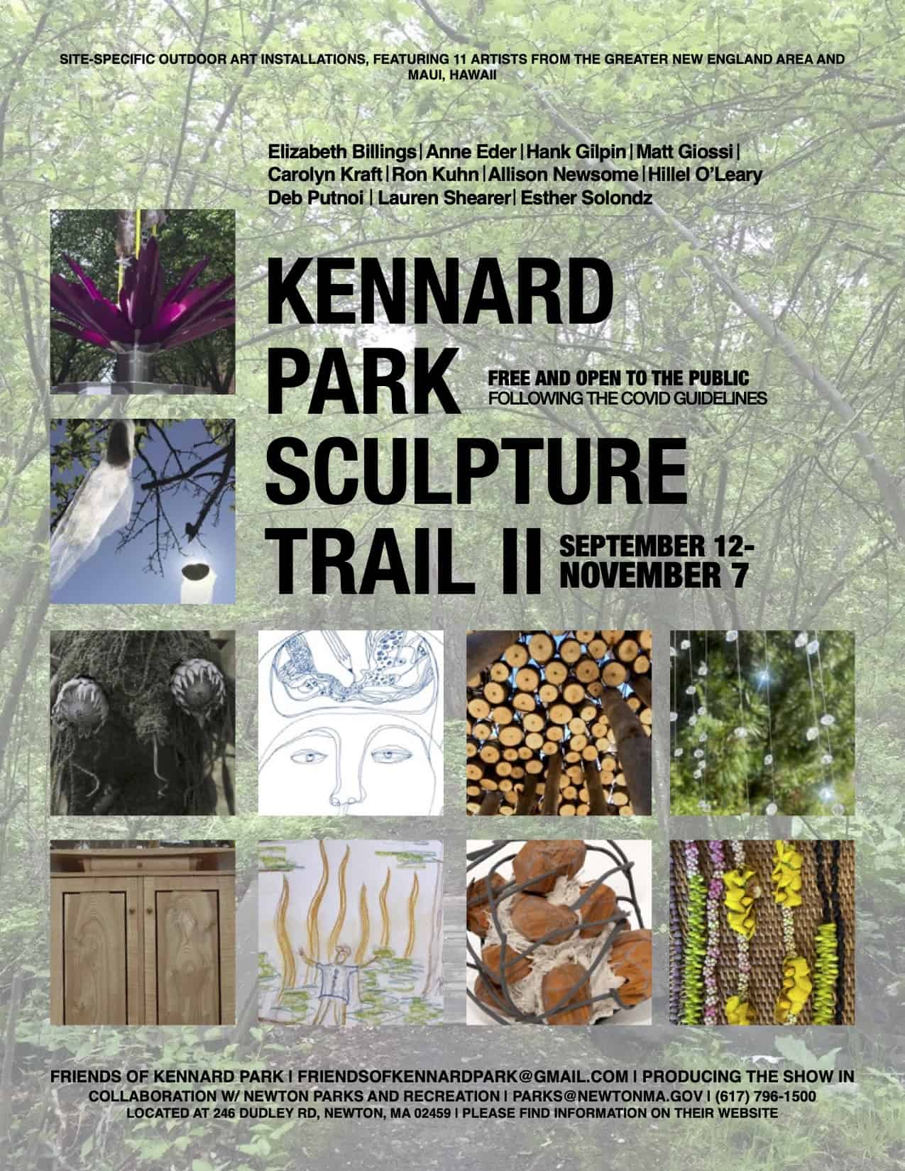 Kennard Park Sculpture Trail - Newton Conservators