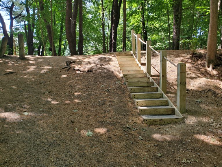 New Box Steps in Cold Spring Park - Newton Conservators
